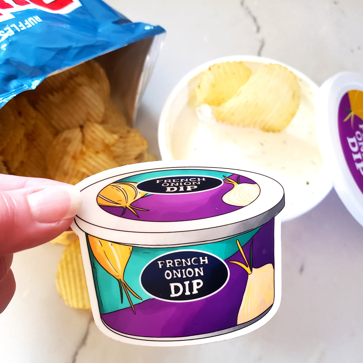 French Onion Dip Sticker or Magnet – Buffalo Seamery