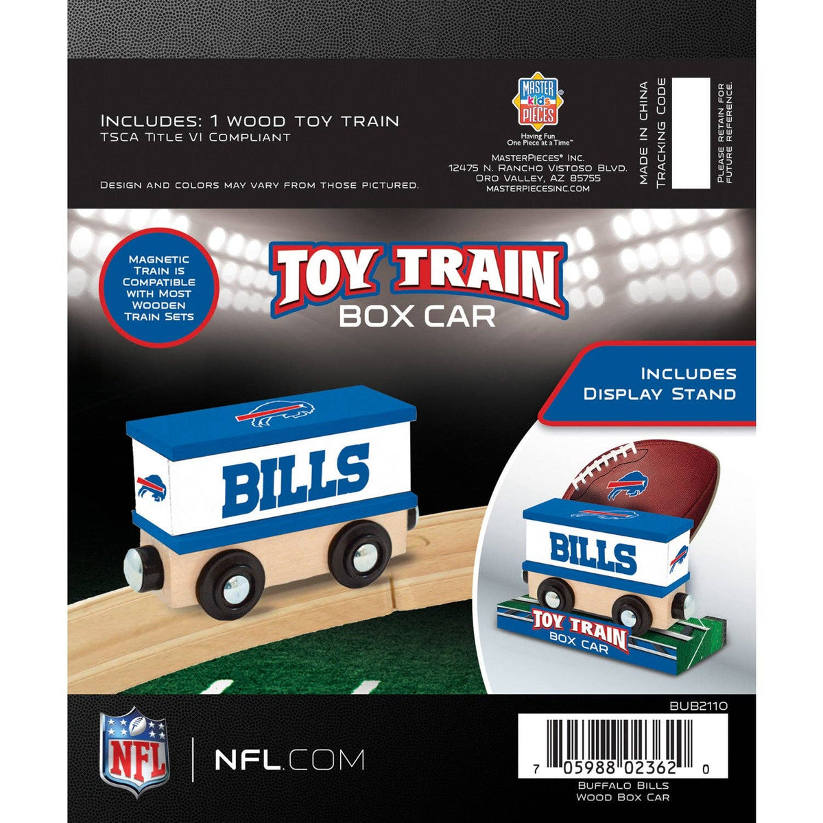 Buffalo Bills Toy Train Box Car – Buffalo Seamery